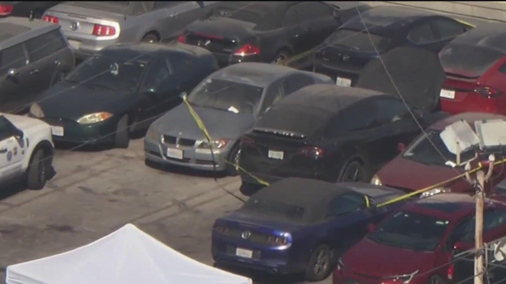 Human remains found inside Tesla at tow yard in Hollywood, police say