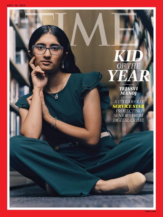 Texas teen recognized as 2025 TIME Kid of the Year