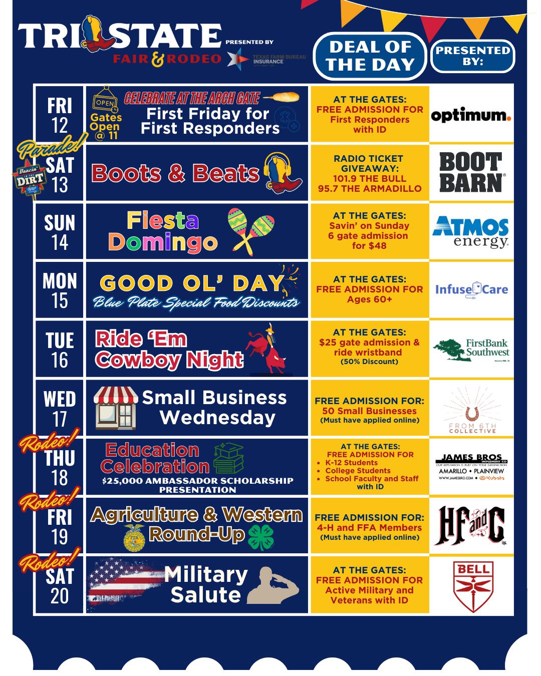 Tickets on sale for 2025 Amarillo Tri-State Fair and Rodeo