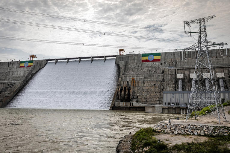Ethiopia's new mega-dam promises power, but sparks unease downstream