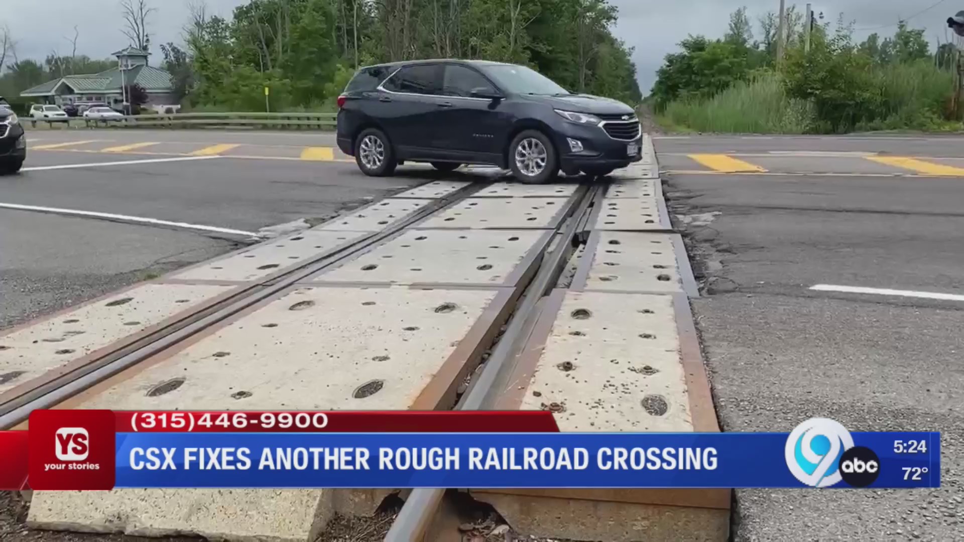 Your Stories investigations lead to bumpy railroad crossing repair