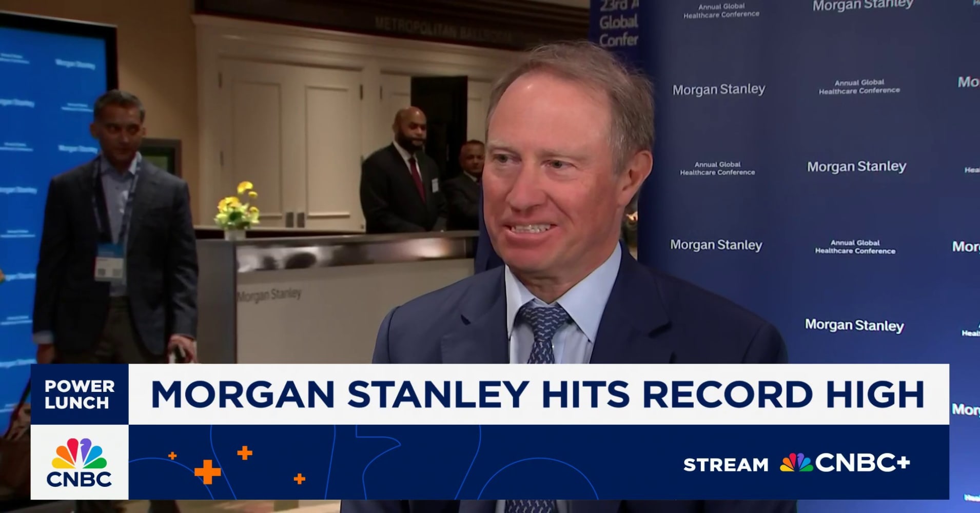 Morgan Stanley CEO Ted Pick: Feels like economic flywheel is really ...