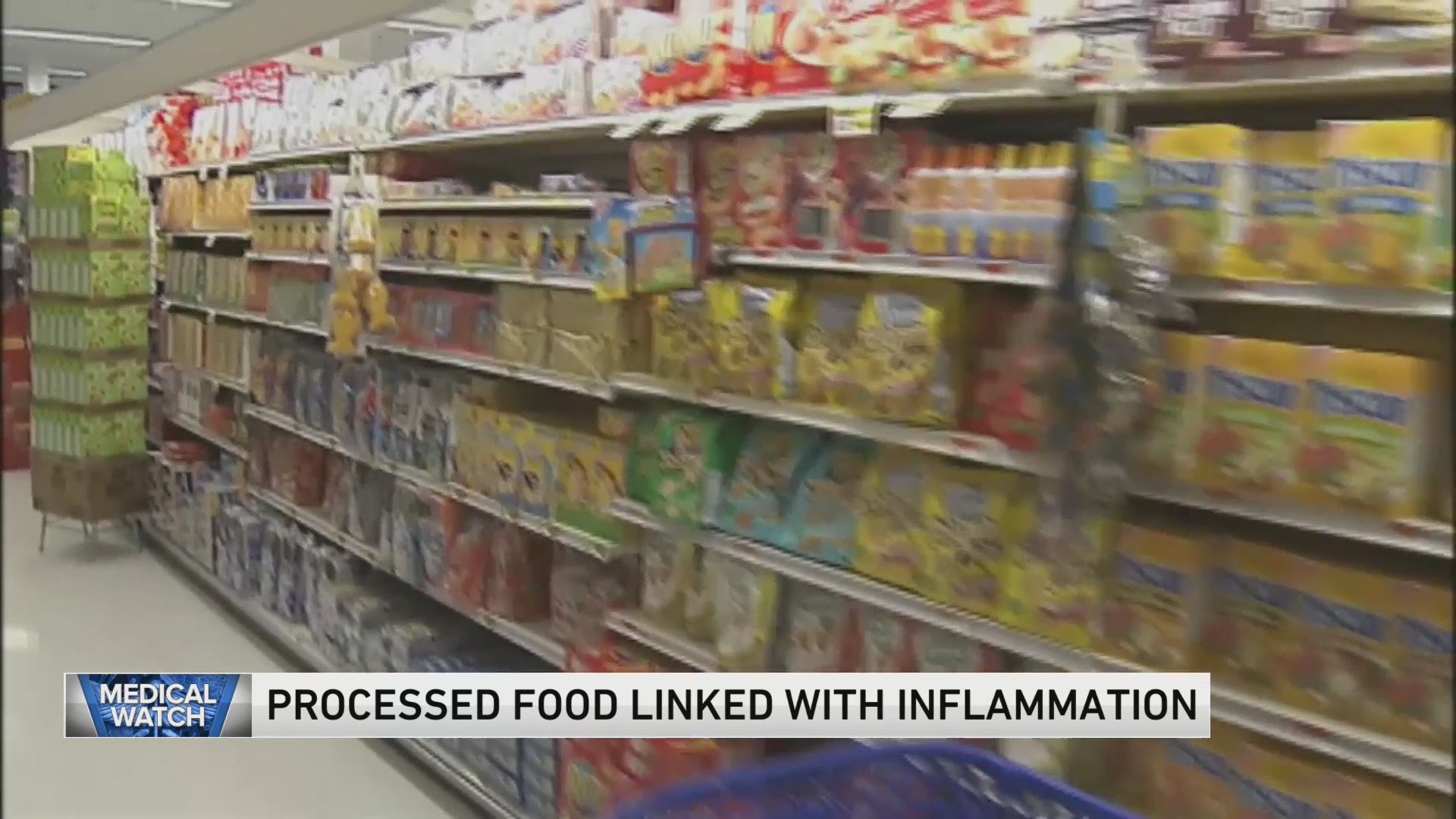 Processed food linked with inflammation