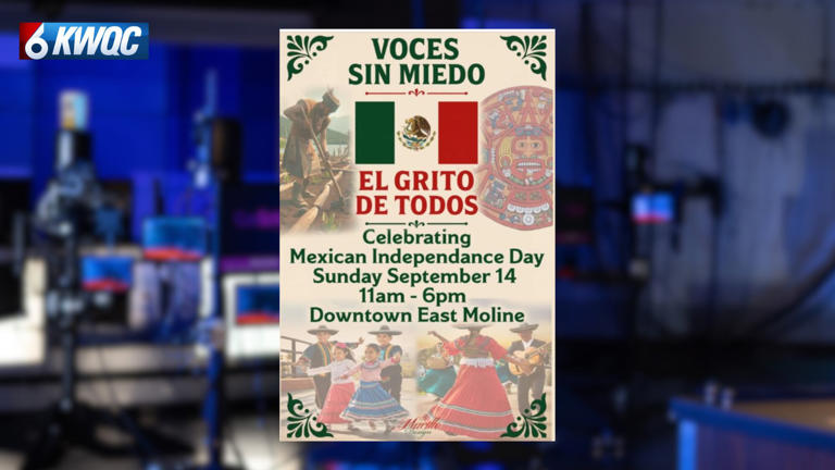 City of East Moline to host Mexican Independence Day celebration