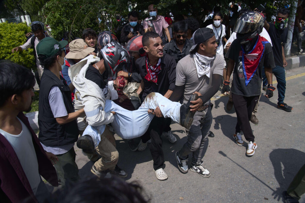 Photos: Anti-government protests in Nepal
