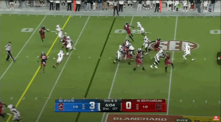 GamecockCentral Film Room: Breaking down Bryan Thomas, Jr.’s sack from ...