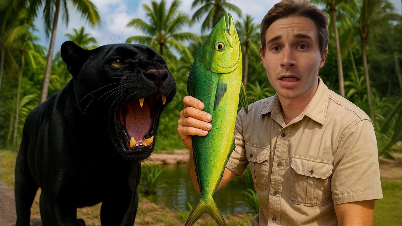 I’m feeding my zoo deep-sea monsters! 🐟