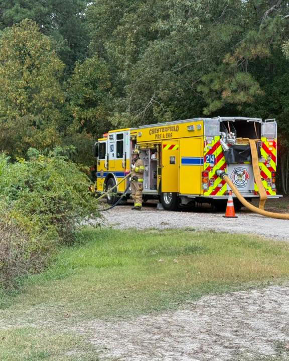Two without a home after house fire in Chesterfield