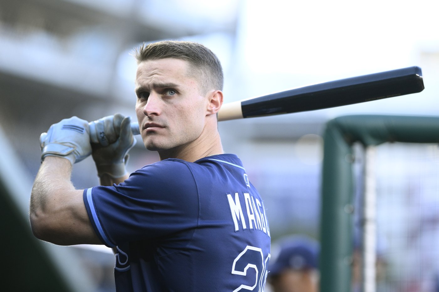 Rays rookie Jake Mangum relishes seeing father back at Soldier Field ...