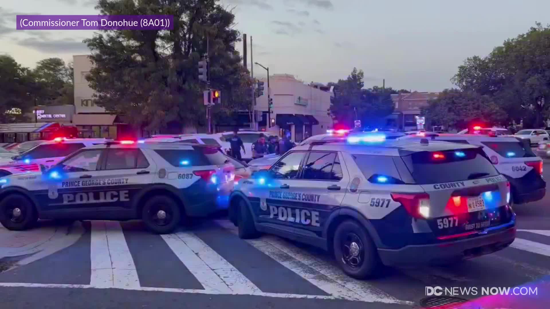 Prince George’s County police chase stolen car into DC, multiple ...