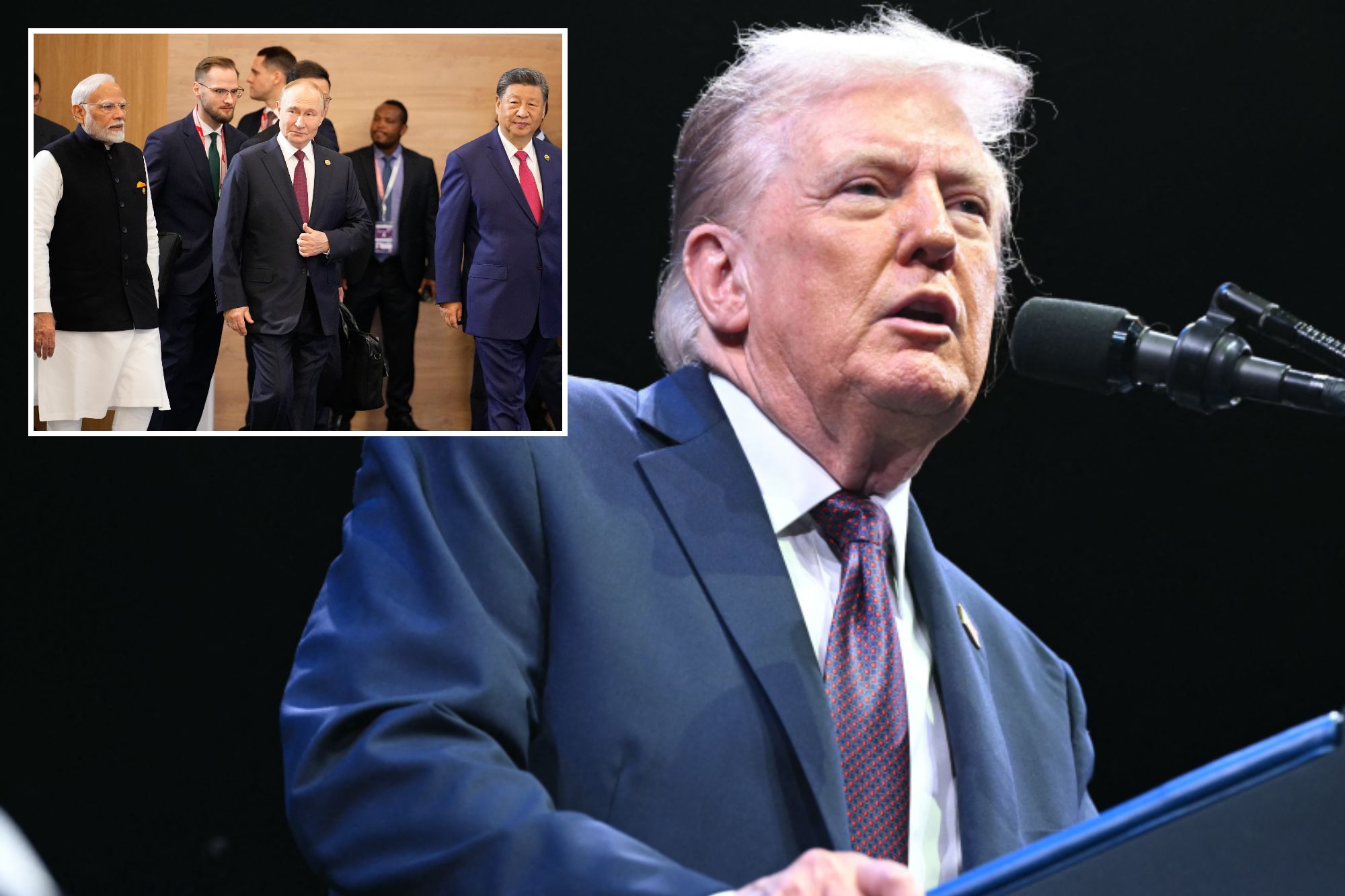 Trump asks EU to levy up to 100% tariffs on China, India to punish ...