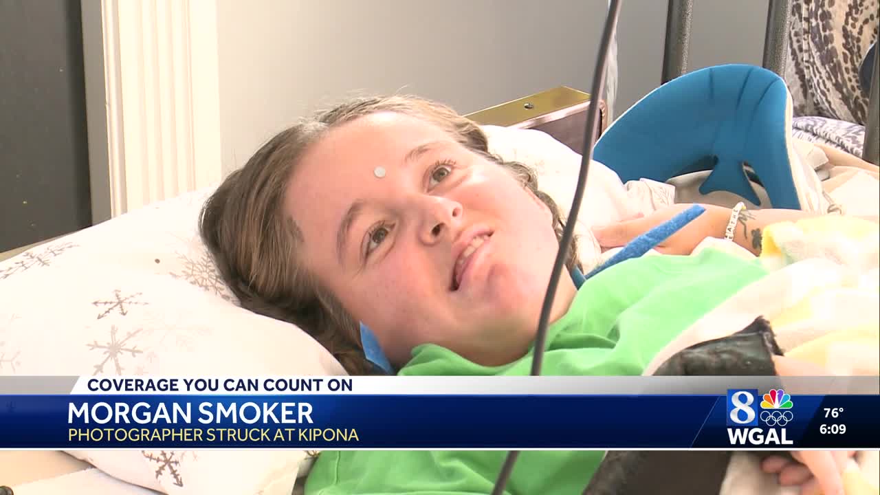 Update on Morgan Smoker, the 25-year-old hit by minivan at Kipona