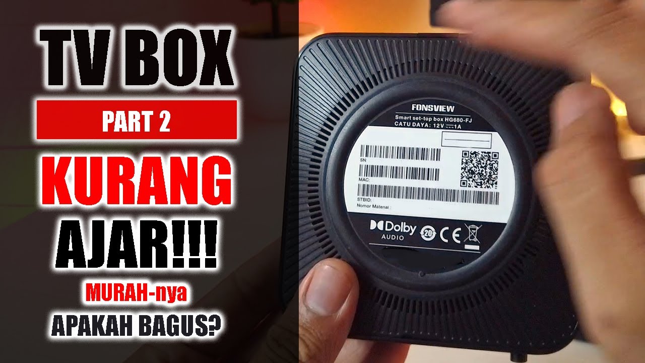 TV Box Murah, Google dan Netflix Certified – Harga Super Terjangkau!