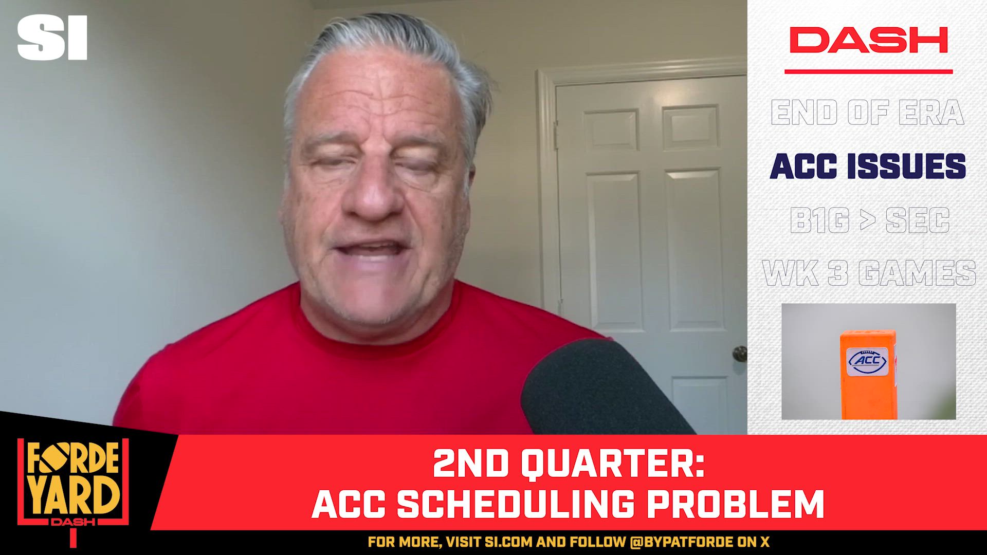 The ACC has a BIG scheduling problem to solve | Forde-Yard Dash