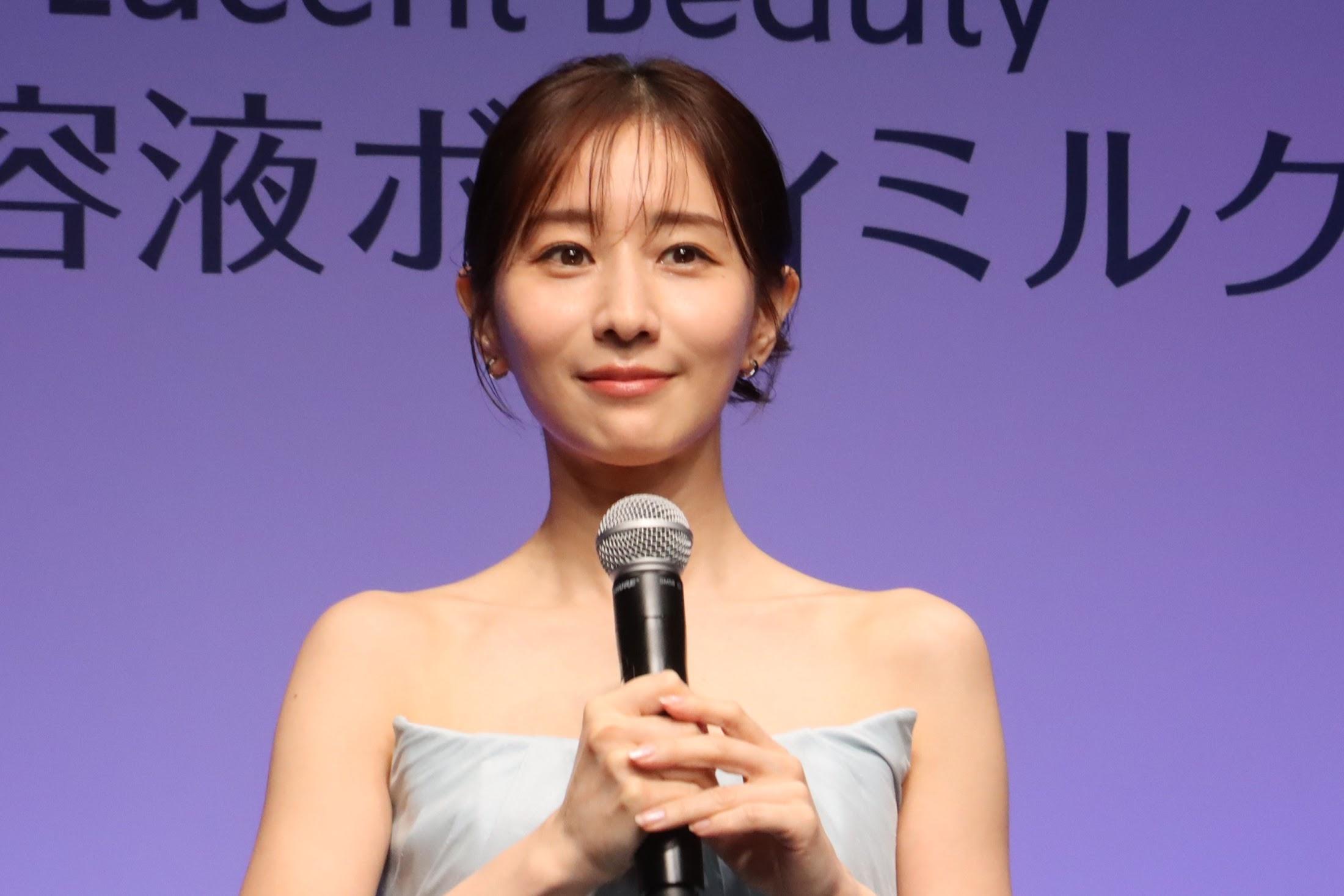 ＜田中みな実＞ボディーケアは日々の積み重ね 背中に「塗ってくれる人がいればいいけど…」