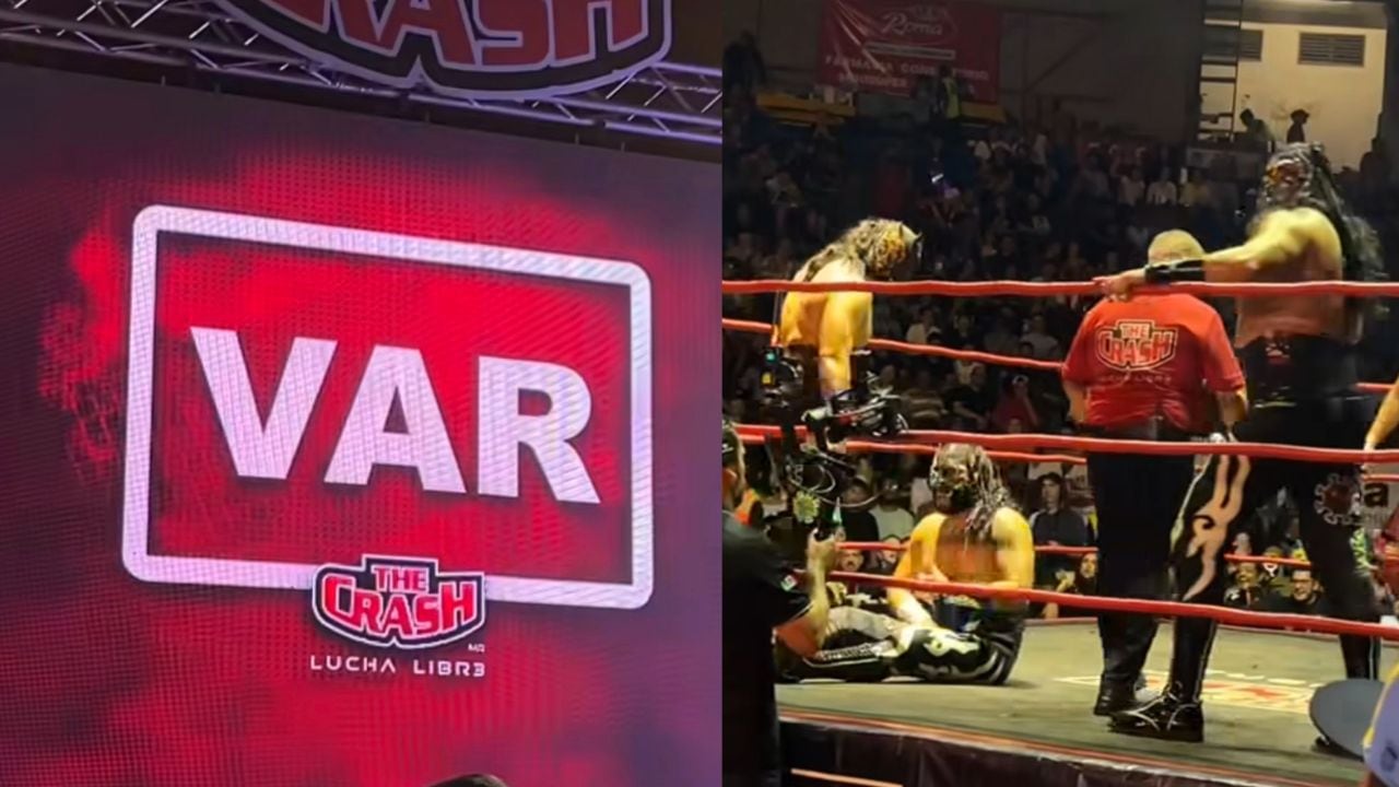 Del futbol al ring: Se estrena el VAR en lucha libre y cambia la ...