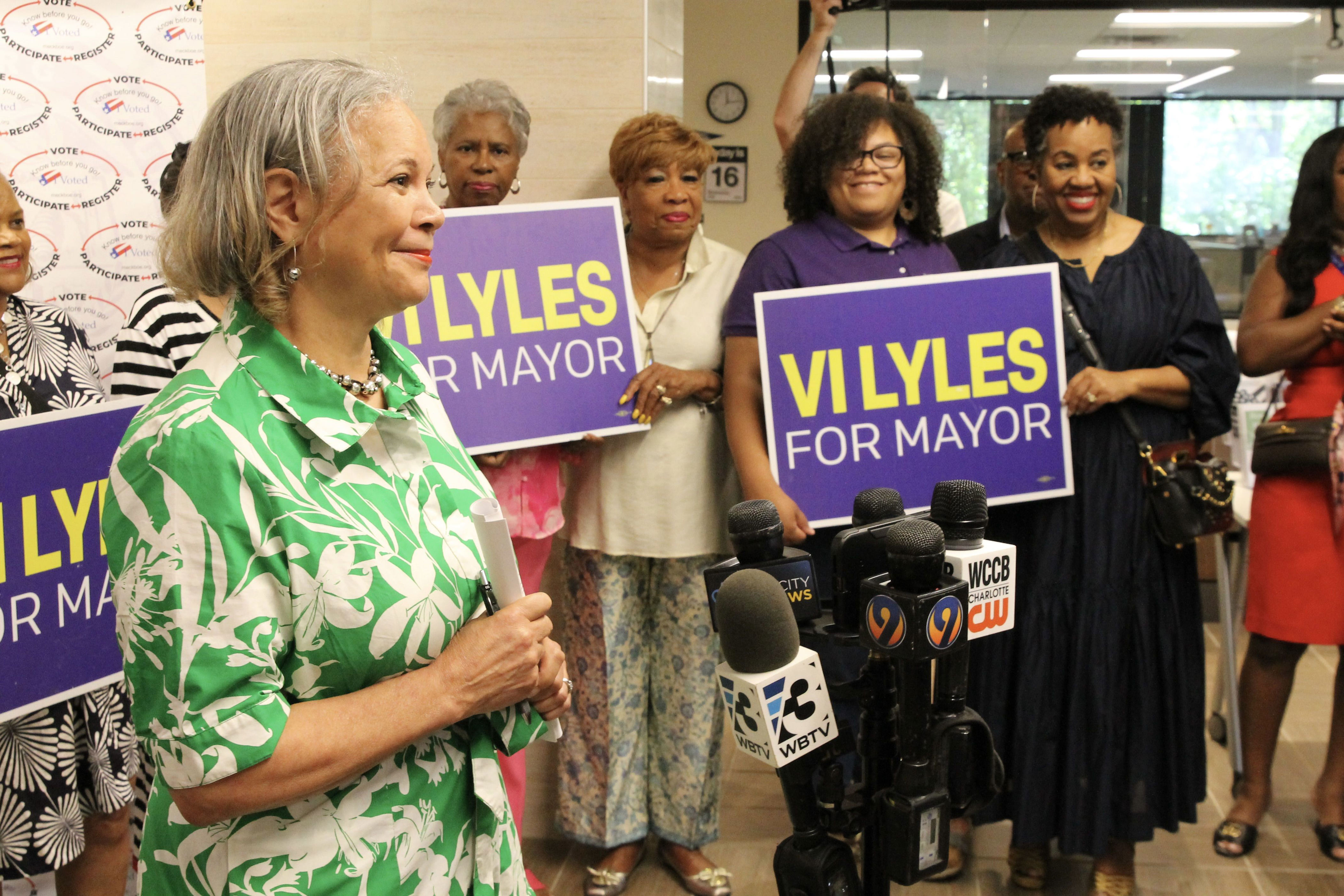 Election results: Mayor Lyles sweeps despite light rail stabbing criticism