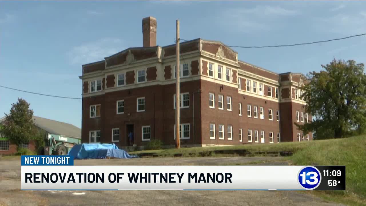 Whitney Manor renovation project seeks to address chronic homelessness