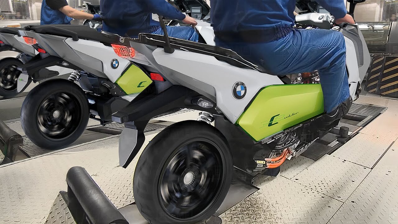 Inside BMW’s German Factory Producing Super Advanced Electric Bikes