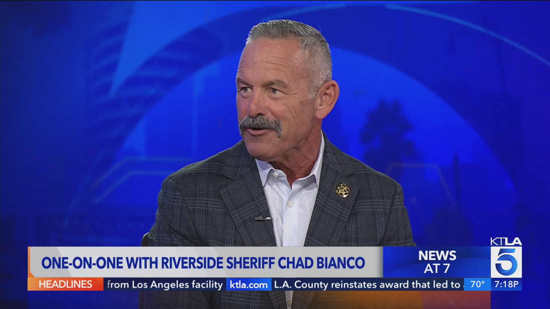 Sheriff Chad Bianco tackles homelessness, immigration, crime, and the ...