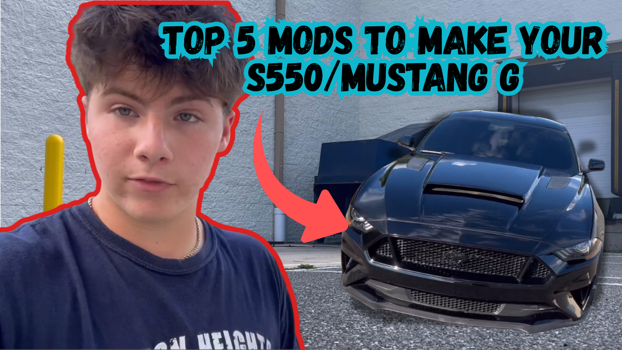 Top 5 Upgrades That Transform Your S550 Mustang GT Into a Speed Machine