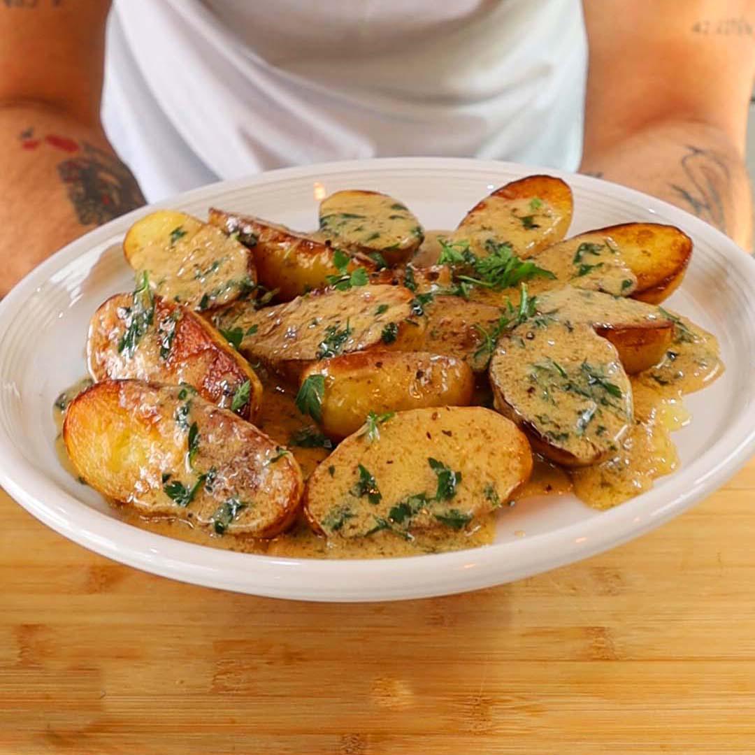Champagne Potatoes