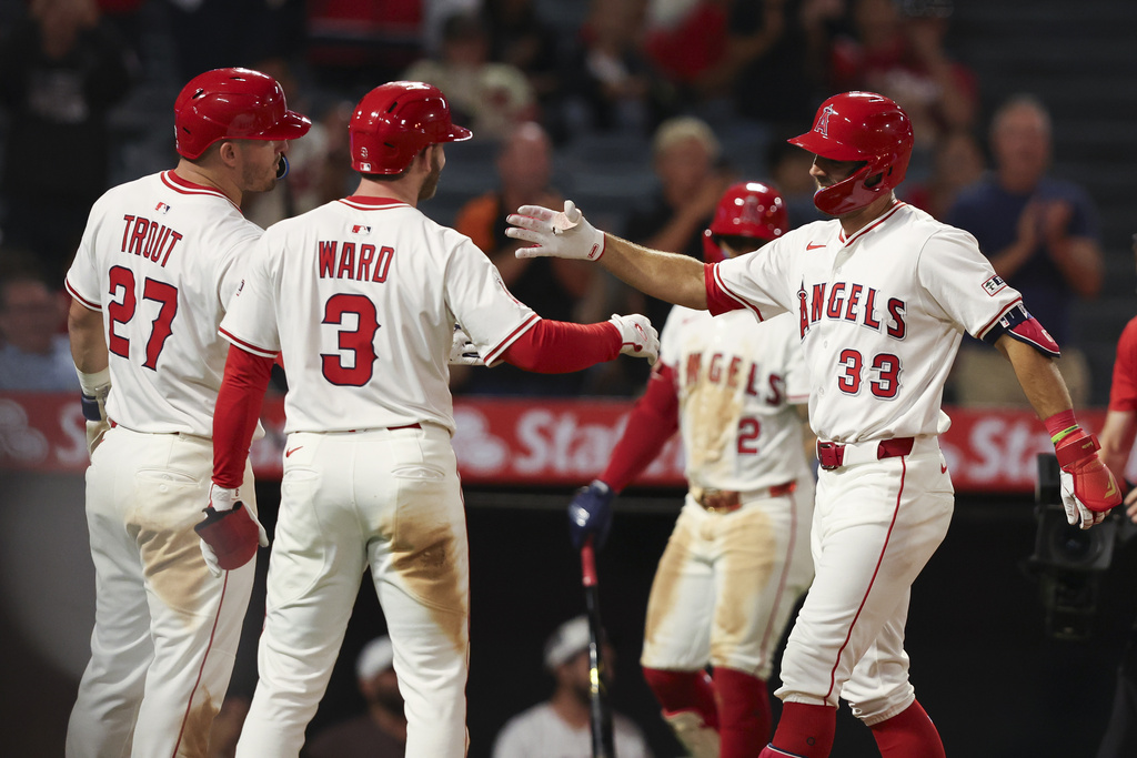 Kyle Hendricks throws 7 shutout innings and Angels score 12 two-out ...