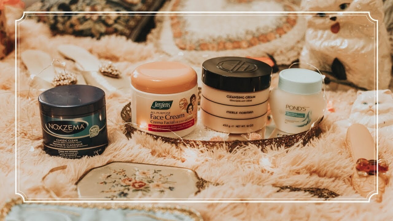 4 Vintage Cold Creams that you can still buy today