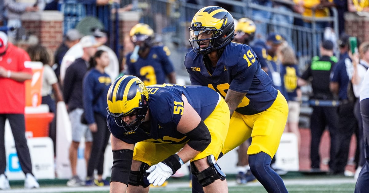 WATCH: Jaden Mangham, Greg Crippen talk Michigan football ahead of CMU