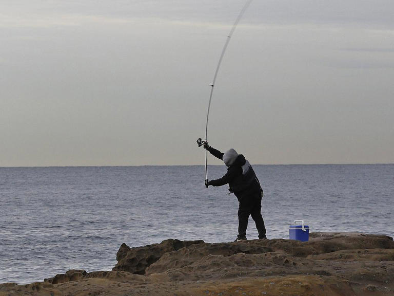 Desperate search for missing fisherman