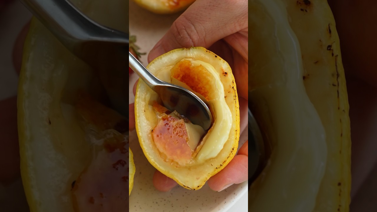 Lemon posset brulee