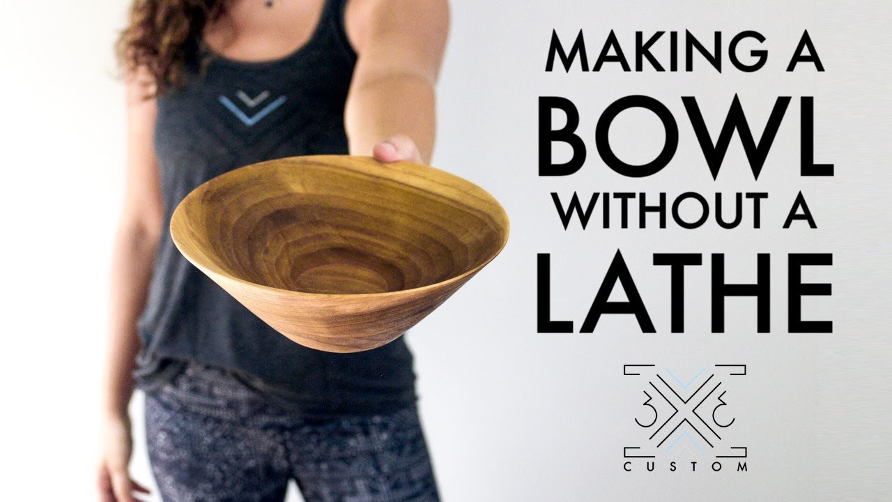 I built a bowl without a lathe! 🥣