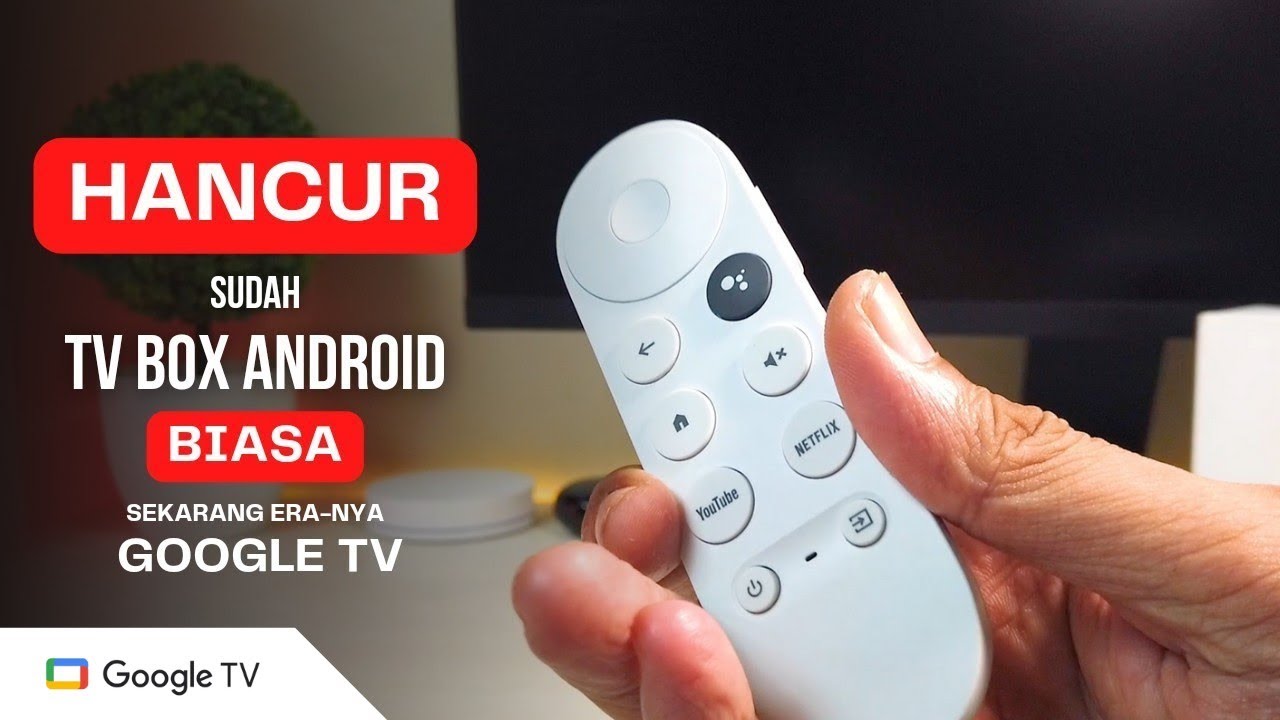 Chromecast With Google TV 4K – TV Box Android Terbaik