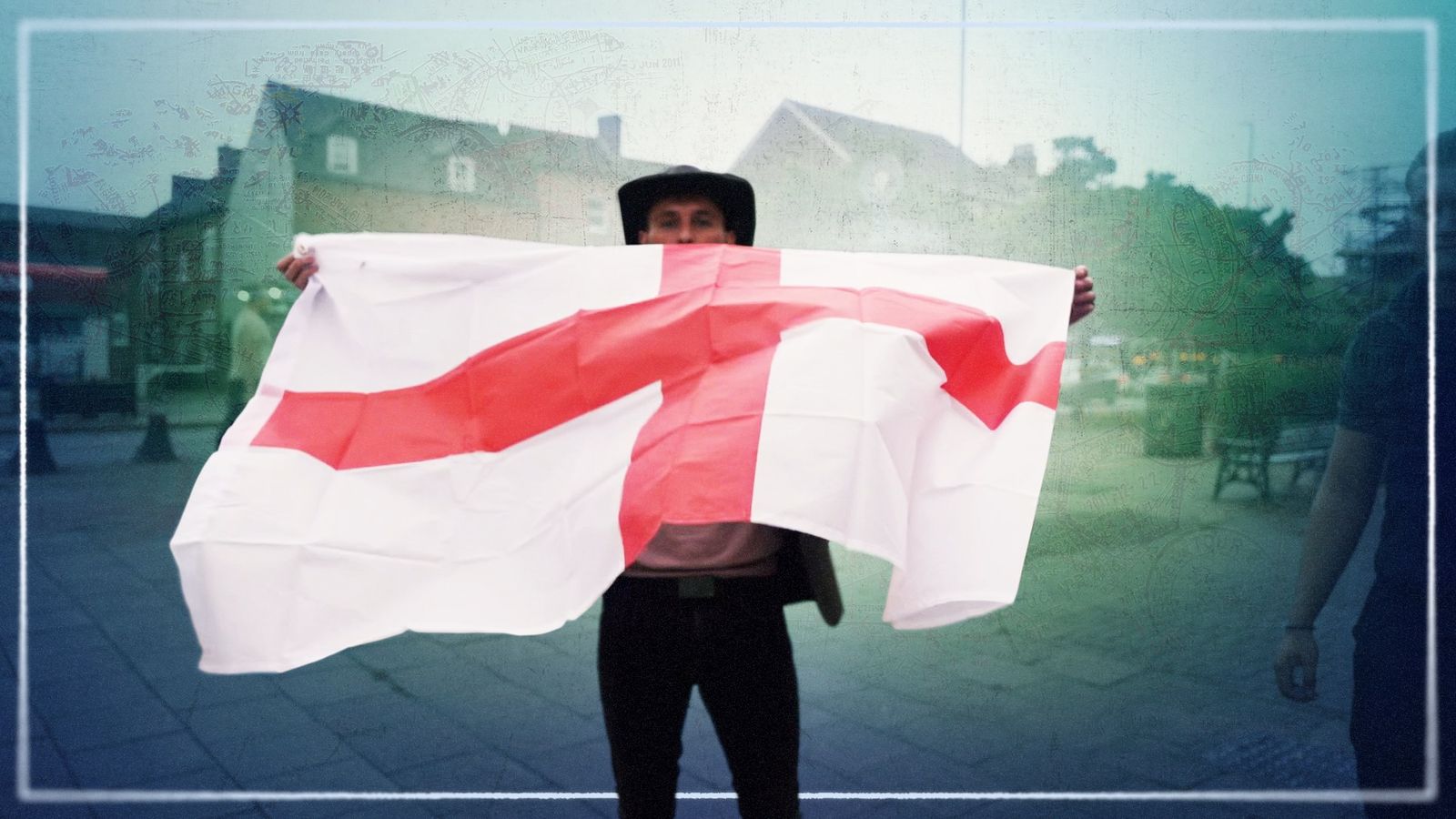 On the streets with some of England's flag-raisers - as one claims link ...