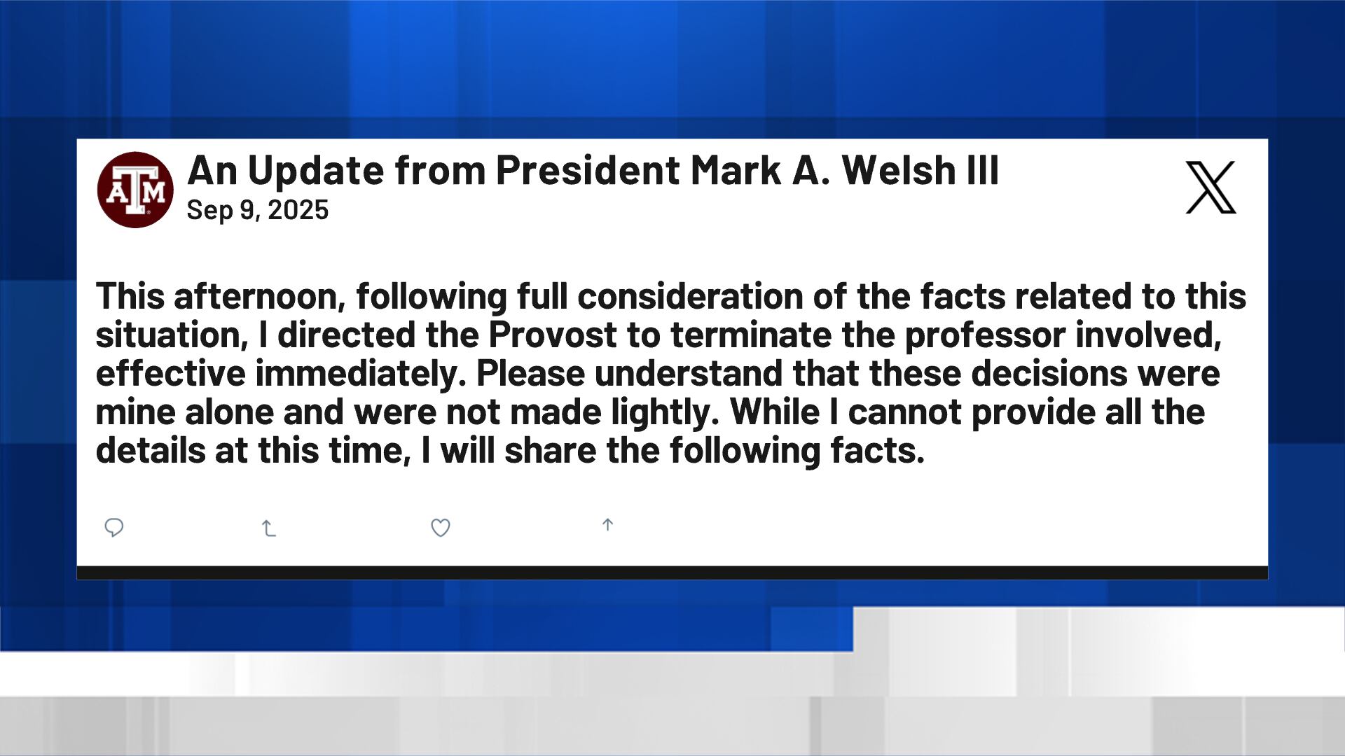 Texas A&M professor fired, leaders reassigned amid scrutiny over course ...