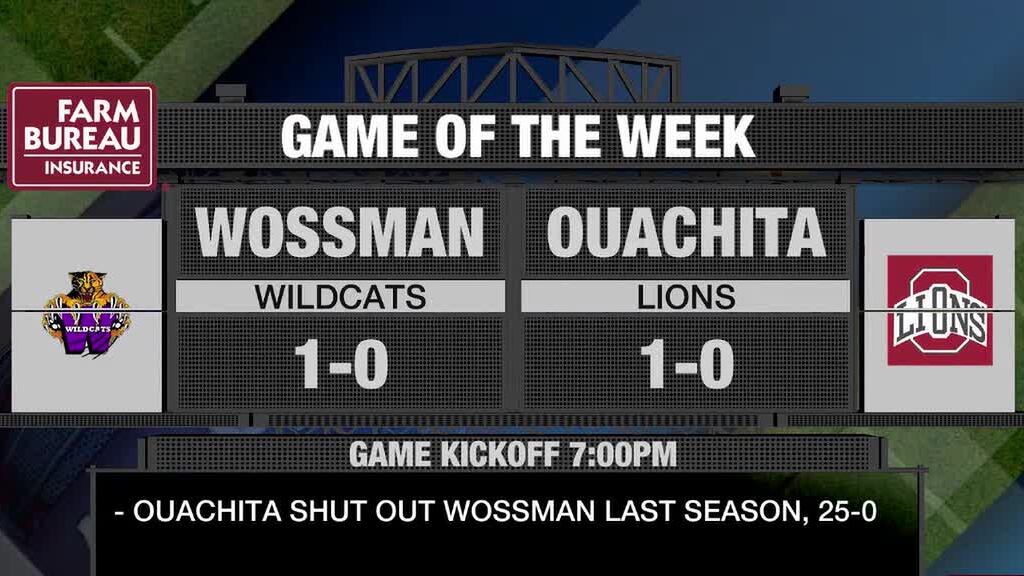 Wossman looks for statement win against Ouachita in Farm Bureau Game of ...