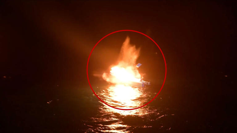 Watch US Coast Guard Blow Up A ‘Drug Boat’ At Sea