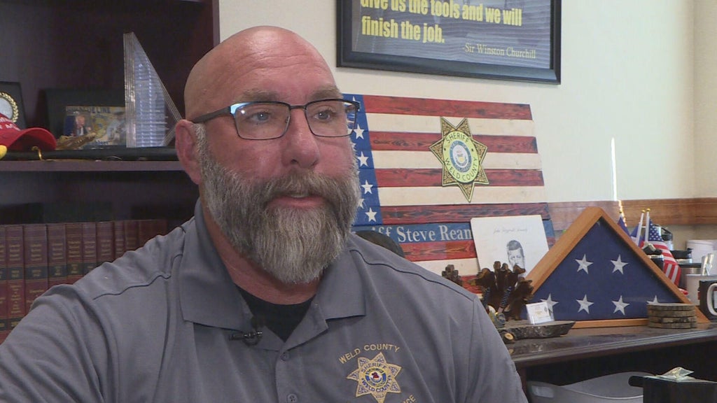 Steve Reams, term-limited sheriff in Colorado's Weld County, announces ...