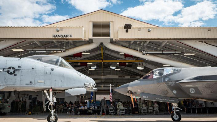 924th Fighter Group Deactivated As A-10s Give Way to F-35A Lightning II