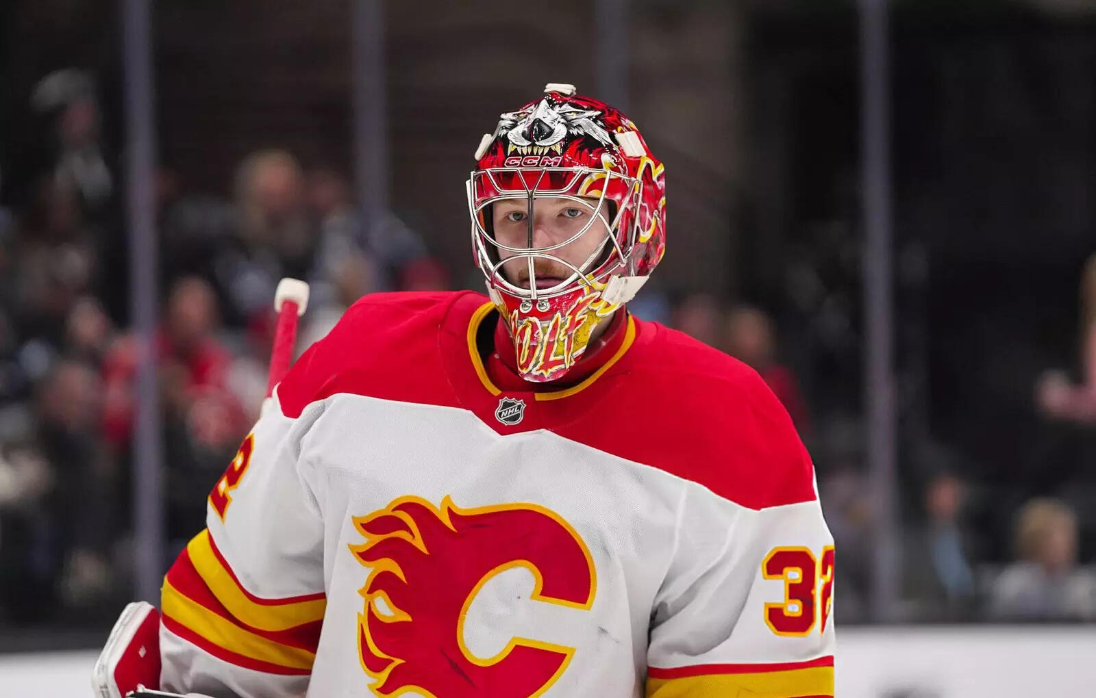 Dustin Wolf signed a seven-year $52.5 million contract with the Calgary ...