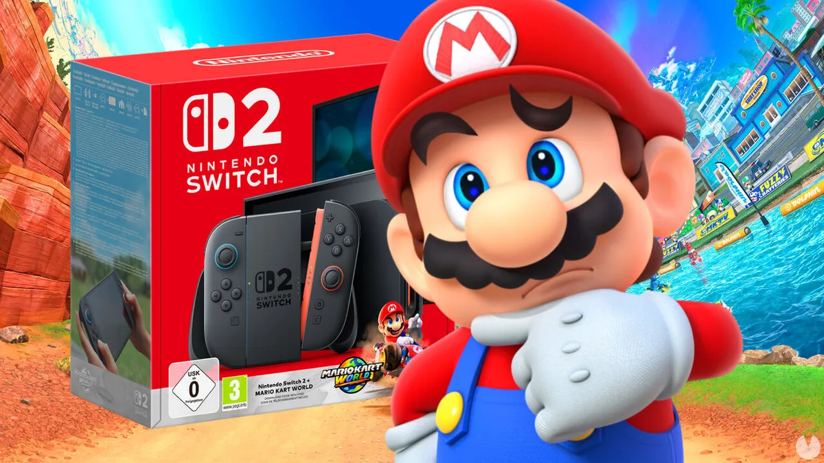 La Nintendo Switch 2 se deja ver más barata y acompañada de Mario Kart ...