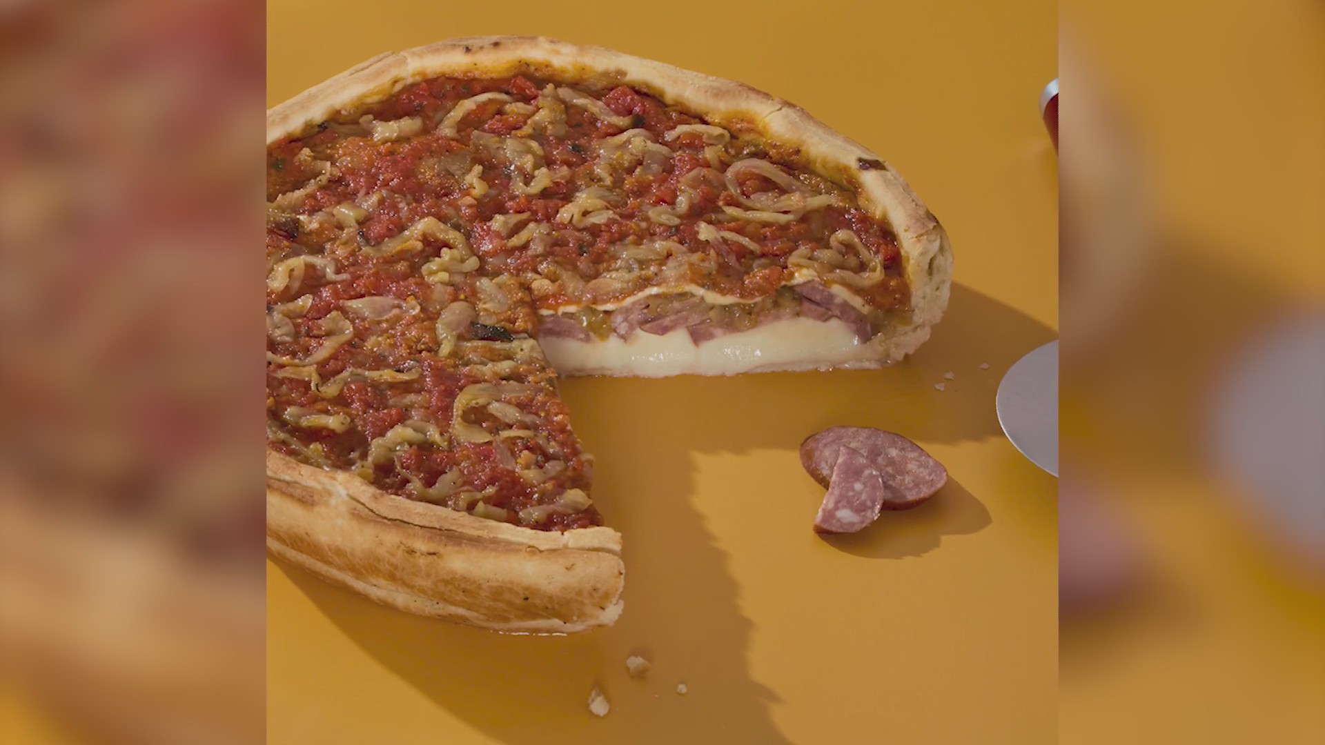 Giordano’s deep dish pizza gets a Maxwell Street Polish twist
