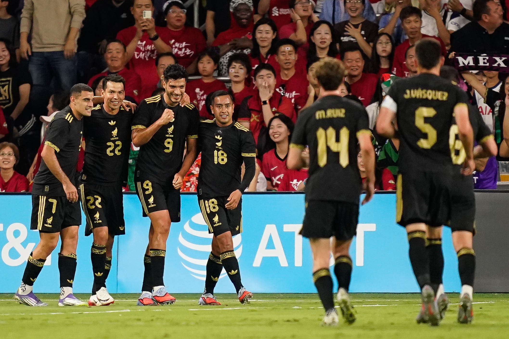 Mexico ties South Korea 2-2 in international soccer friendly at Geodis Park