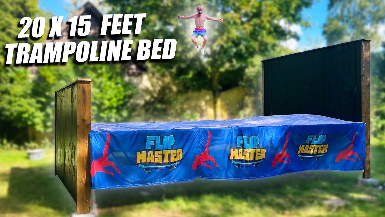 I Built the Bounciest Bed in the World!