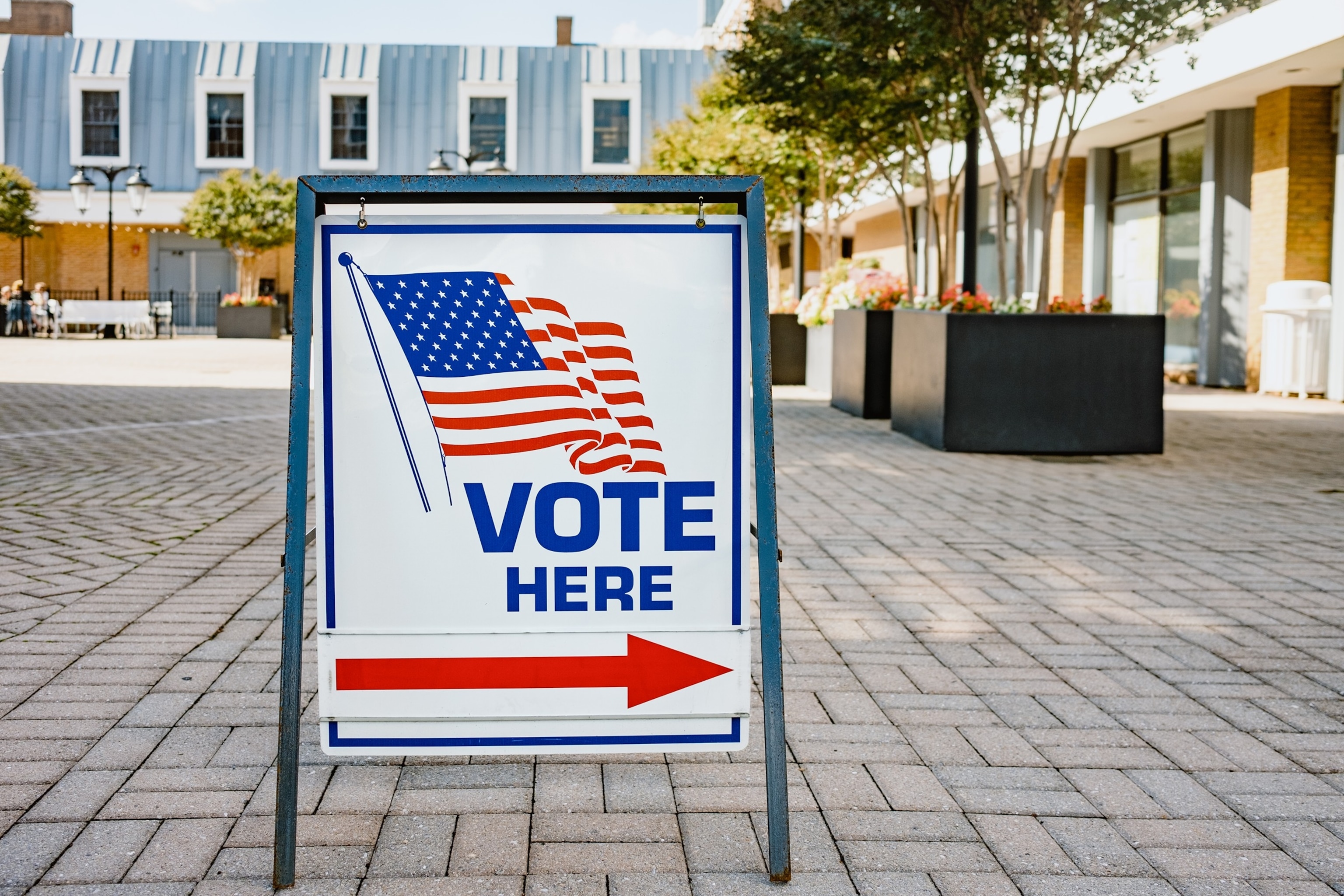 Woman posted picture of dog with 'I voted' sticker after registering ...