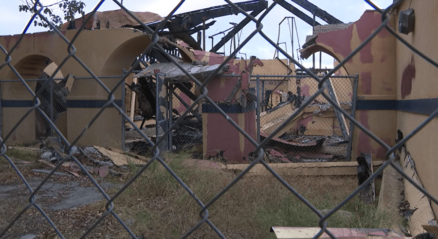 Residents impatient with status of abandoned building in Liberty Station