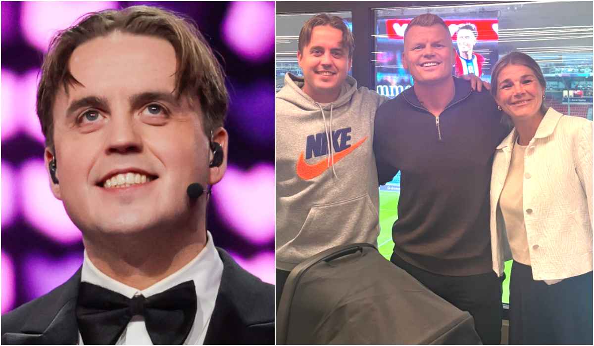 Markus Neby og Andrine Hegerberg har blitt foreldre