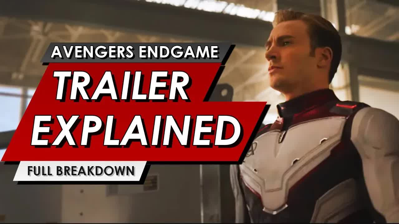 Avengers: Endgame official trailer explained #2 | Everything you missed ...