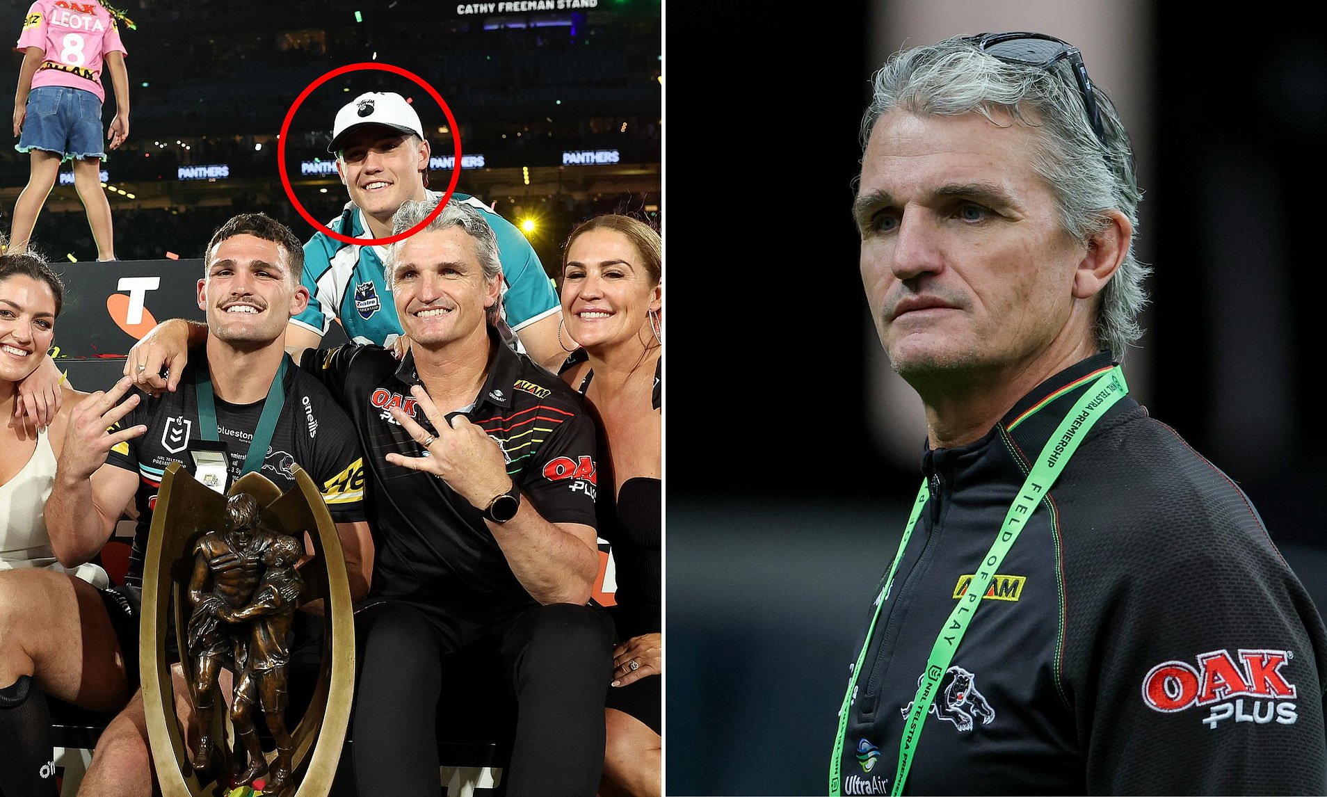 Ivan Cleary reacts to claims his son Jett is trying to ruin his brother ...