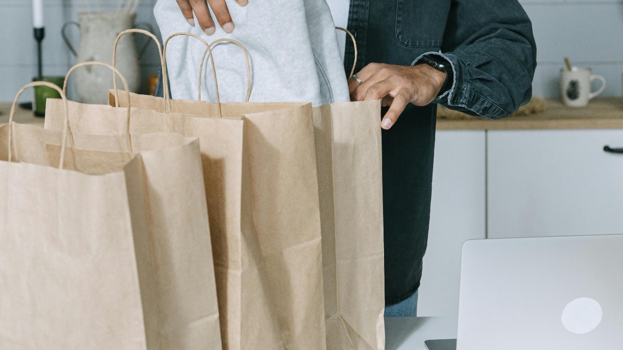 Too many delivery bags? Turn them into something useful